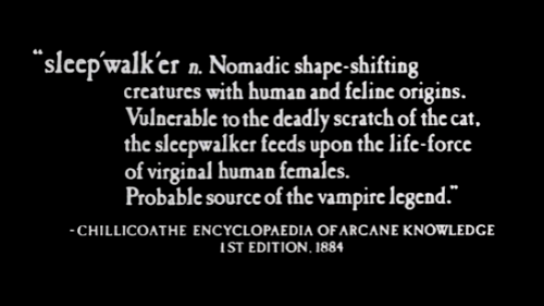 SoH Reviews: Stephen King’s Sleepwalkers – Shots of Horror