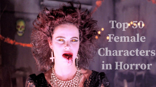 Top 50 Female Characters in Horror: Part 2 – Shots of Horror